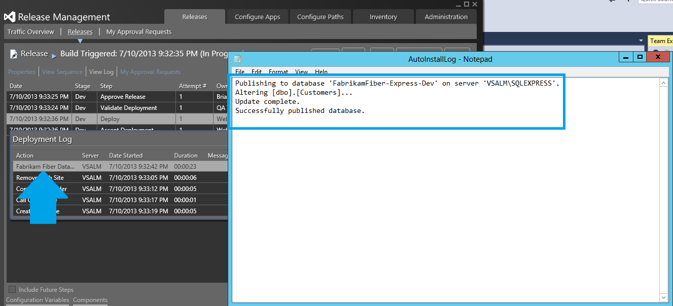 Deploying Database with Release Management for Visual Studio